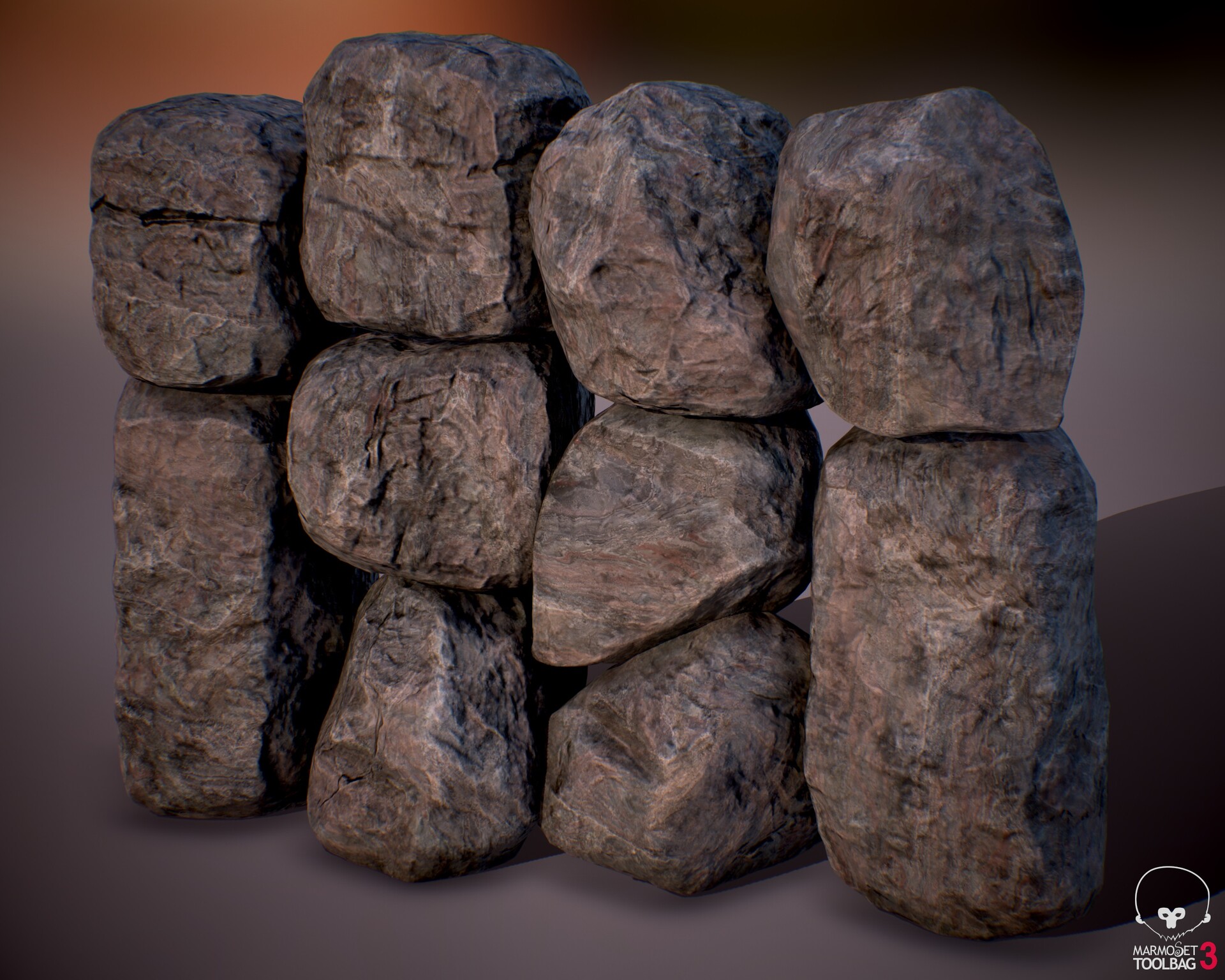 ArtStation - Boulder Rock Set