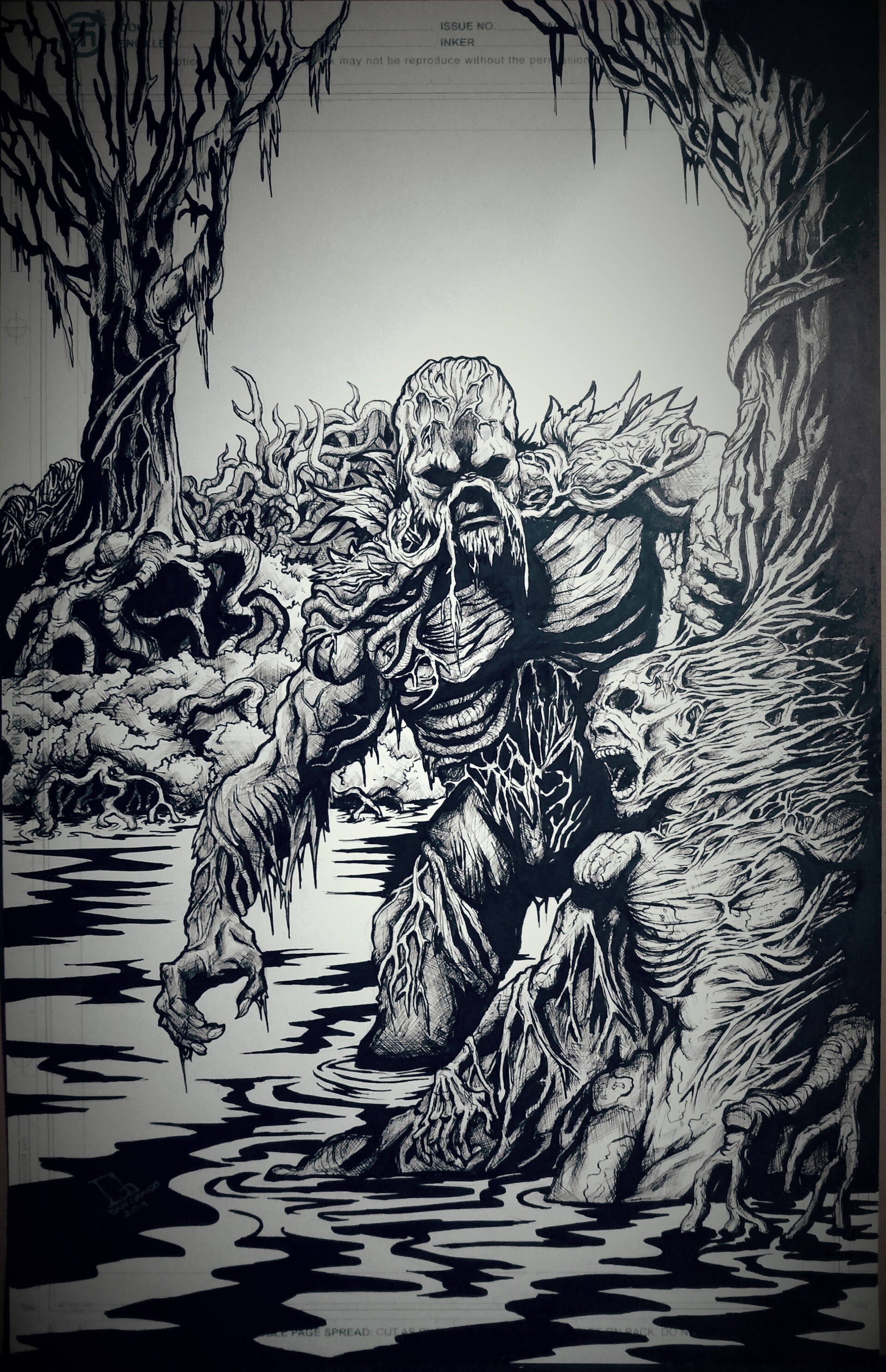 ArtStation - Swamp Thing
