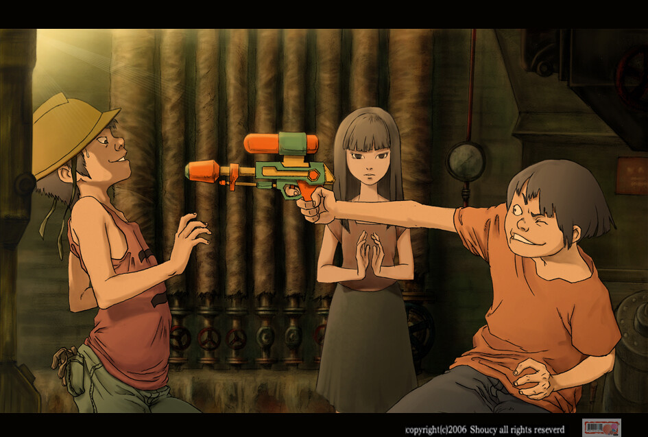 ArtStation - WATER GUN