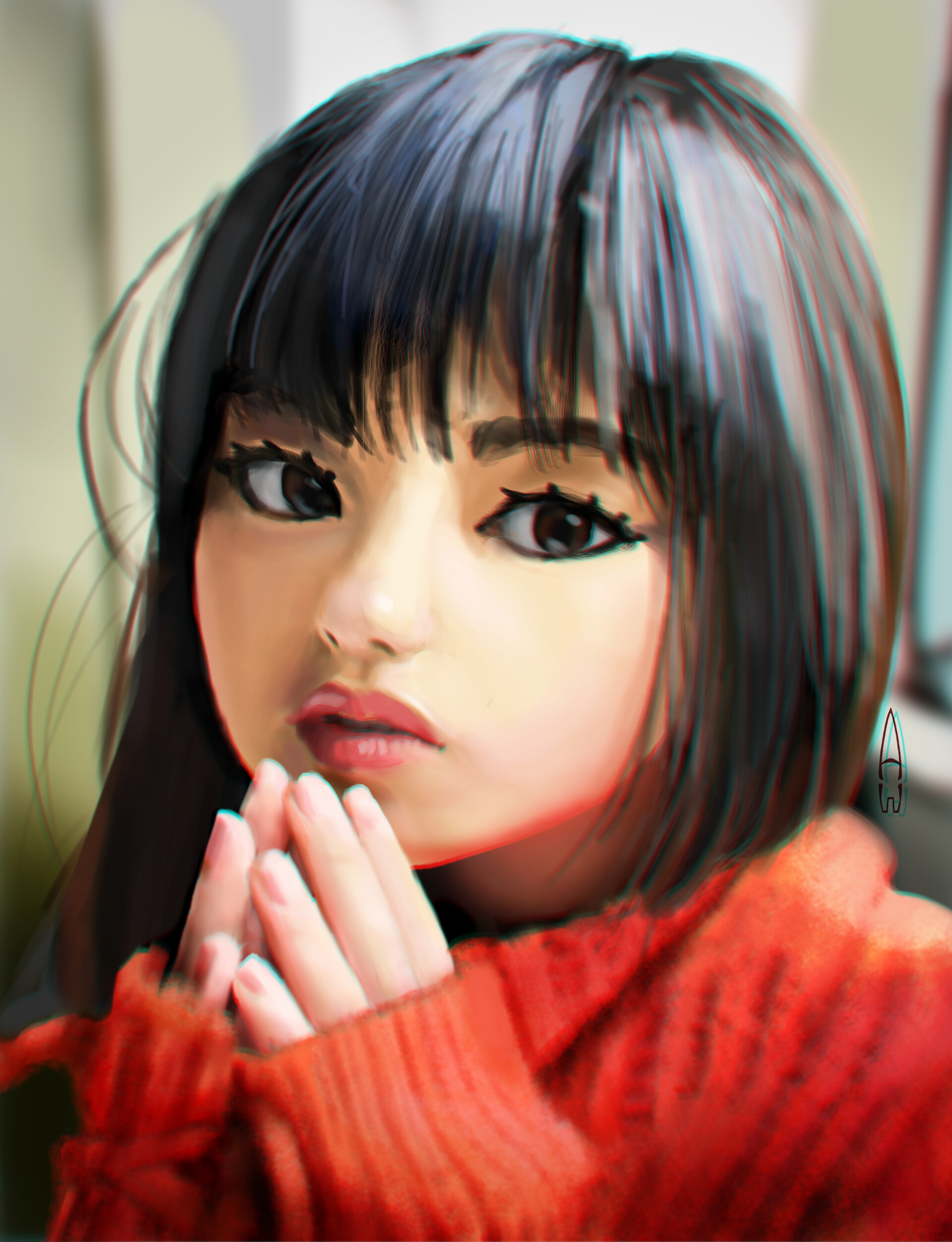 ArtStation - Red Sweather