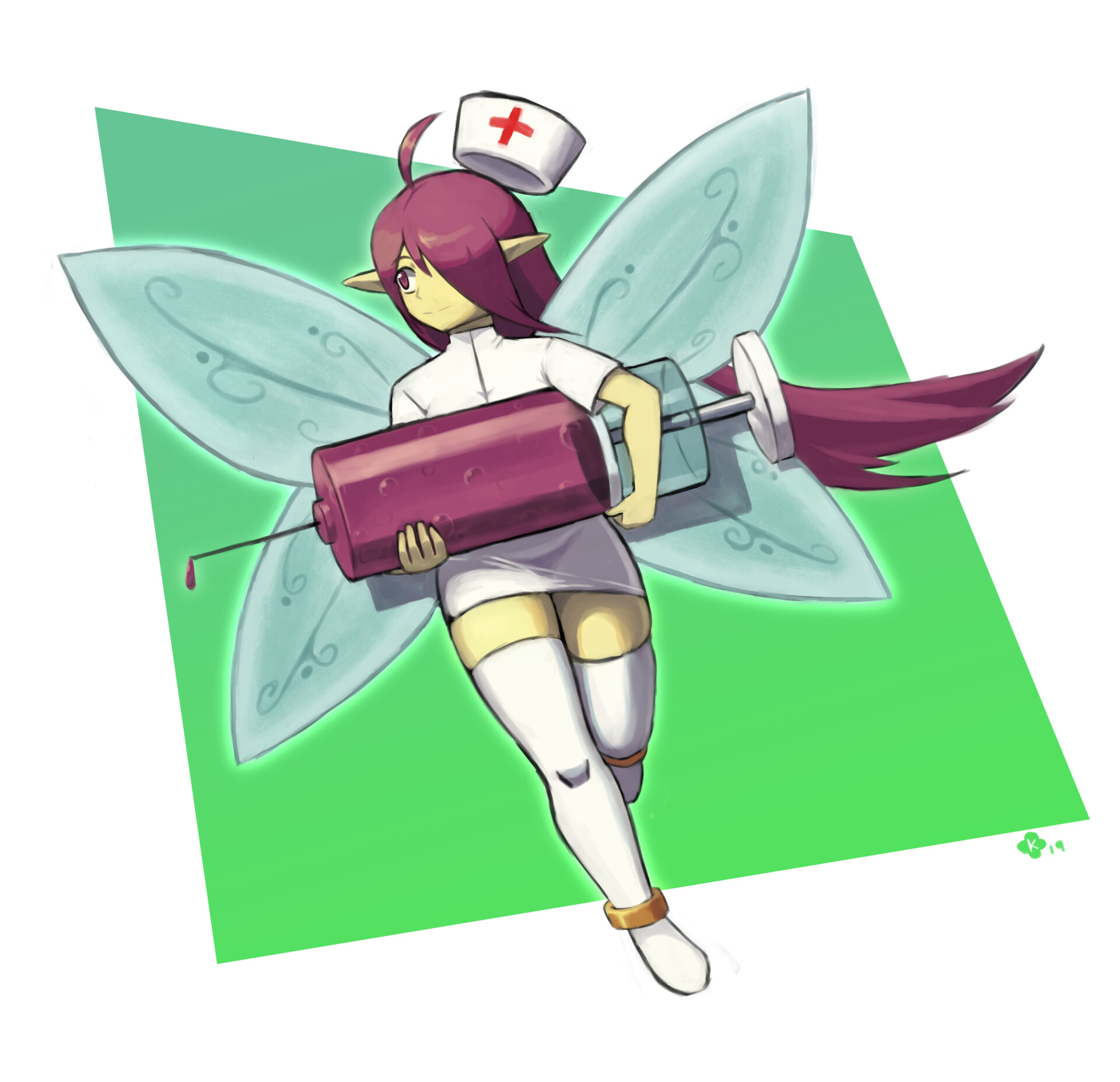 ArtStation - Fairy nurse