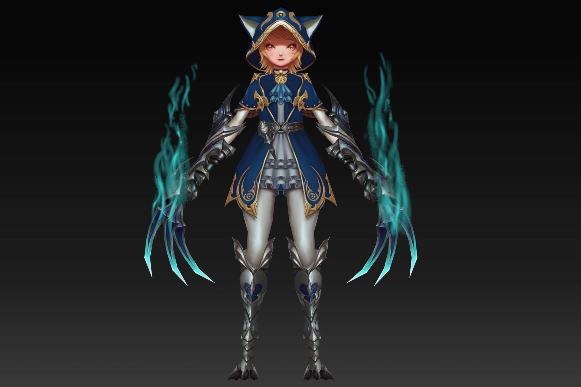 ArtStation - Hand painted character