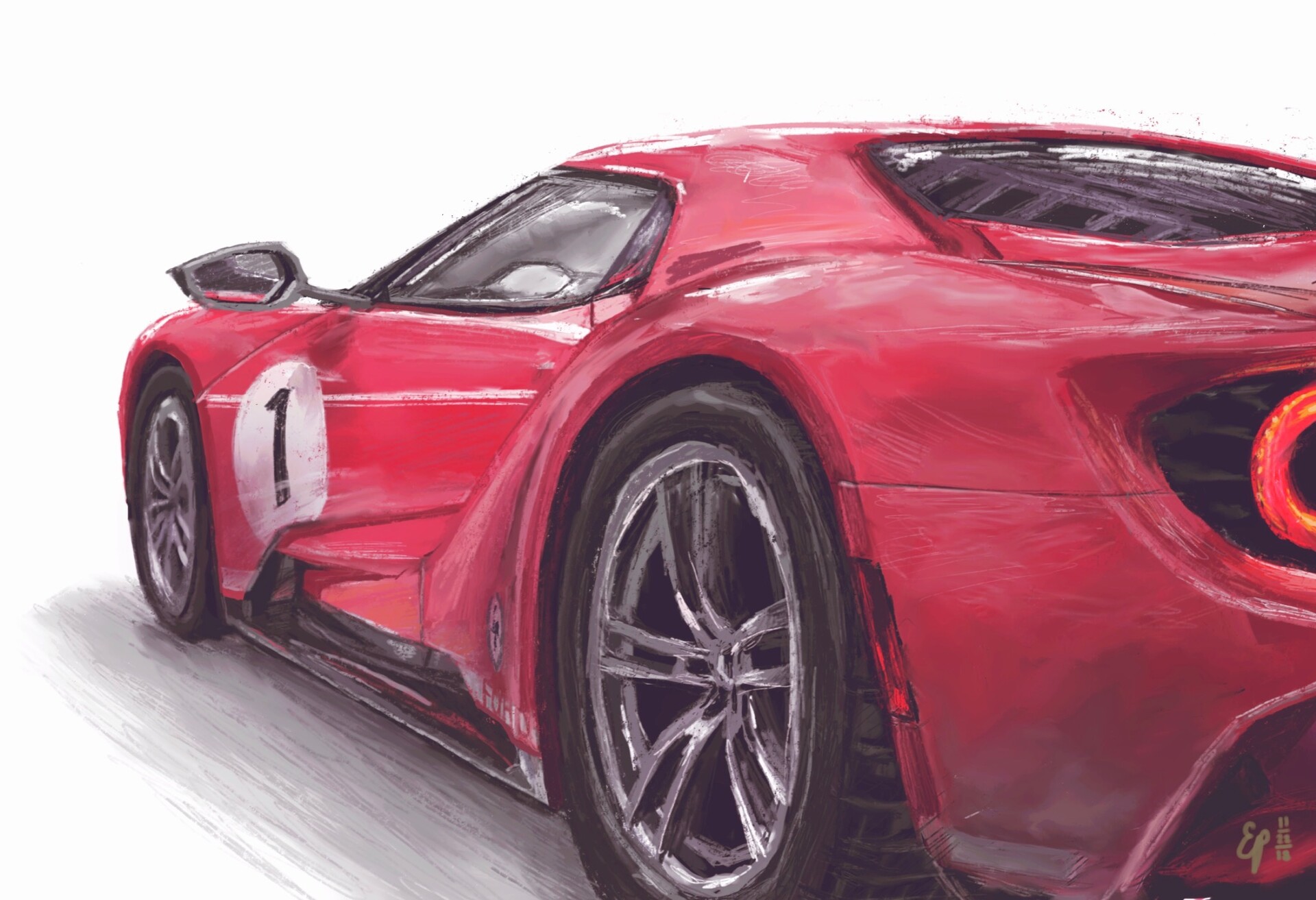 ArtStation - Ford GT