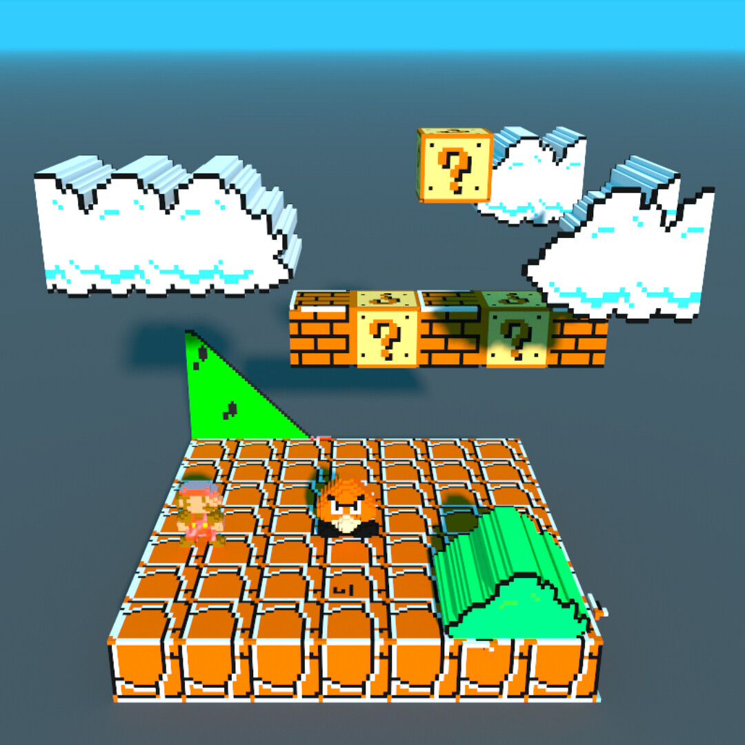 ArtStation - Mario Bros Nes