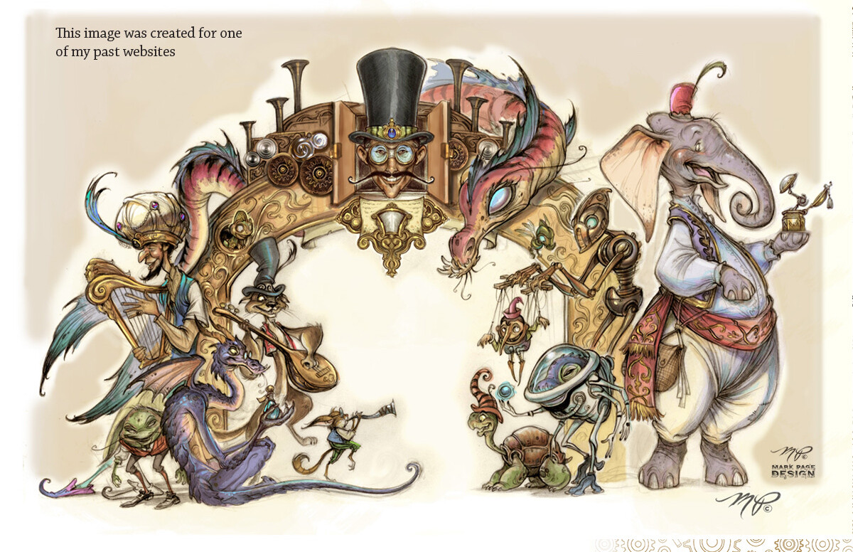 ArtStation - Mark Page Self Promo Art