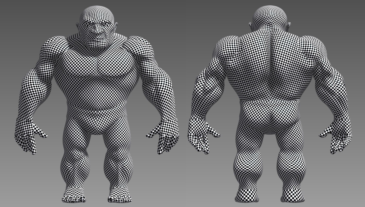 Kostas MacFarlane - Dwarf - Unwrap tutorial