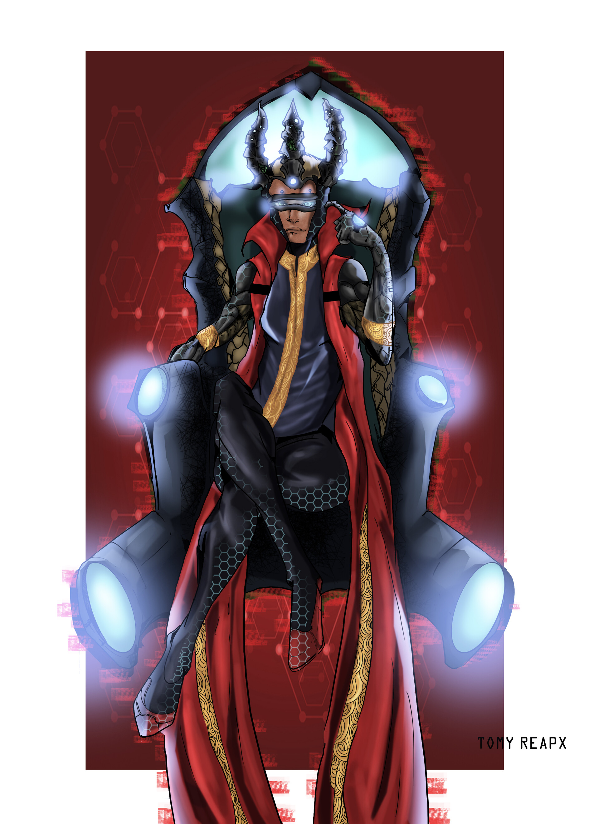 ArtStation - Cyber punk king