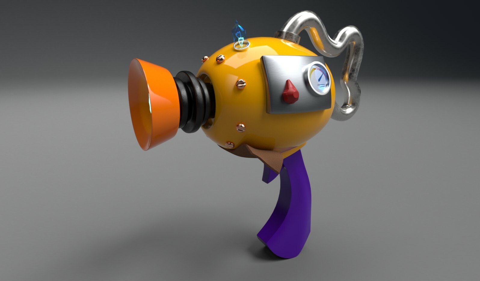 ArtStation - Low poly gun