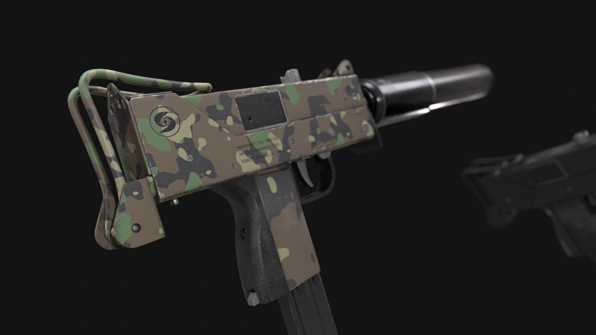 Stephen Clark - Ingram MAC 10 3D Model