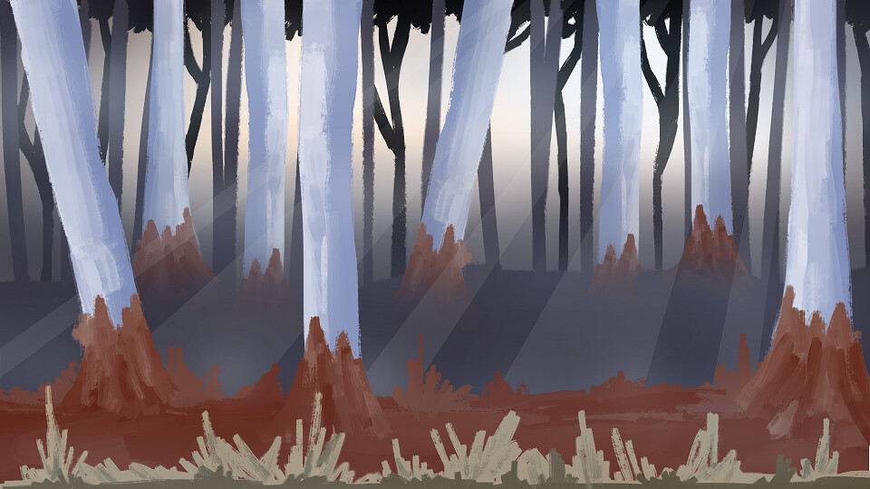 ArtStation - Bushland Concept