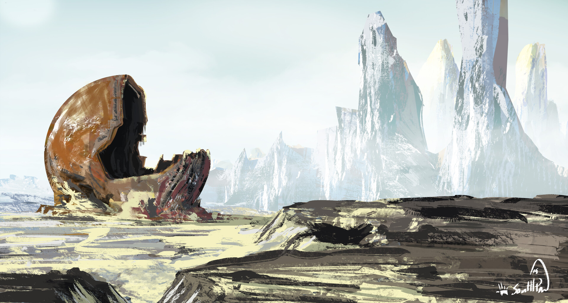 ArtStation - Background practice