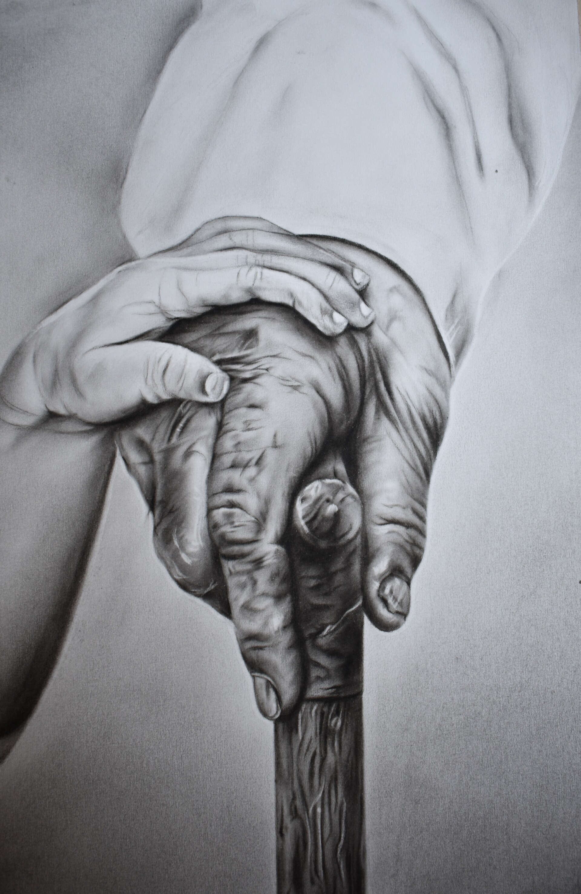 ArtStation - Grandfather with his Grandchild