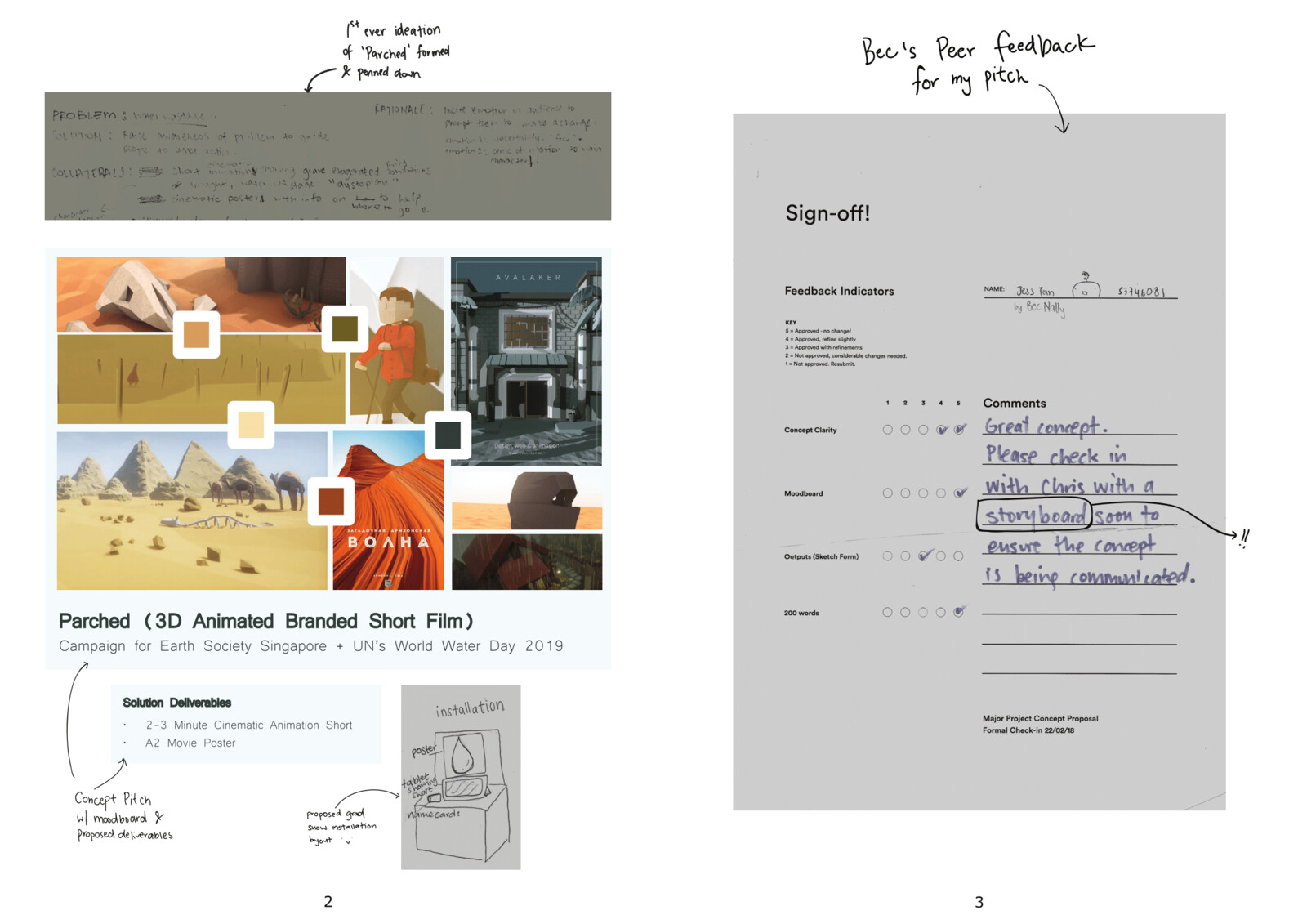 Jess Tan - Parched: Low Poly 3D Animated Short