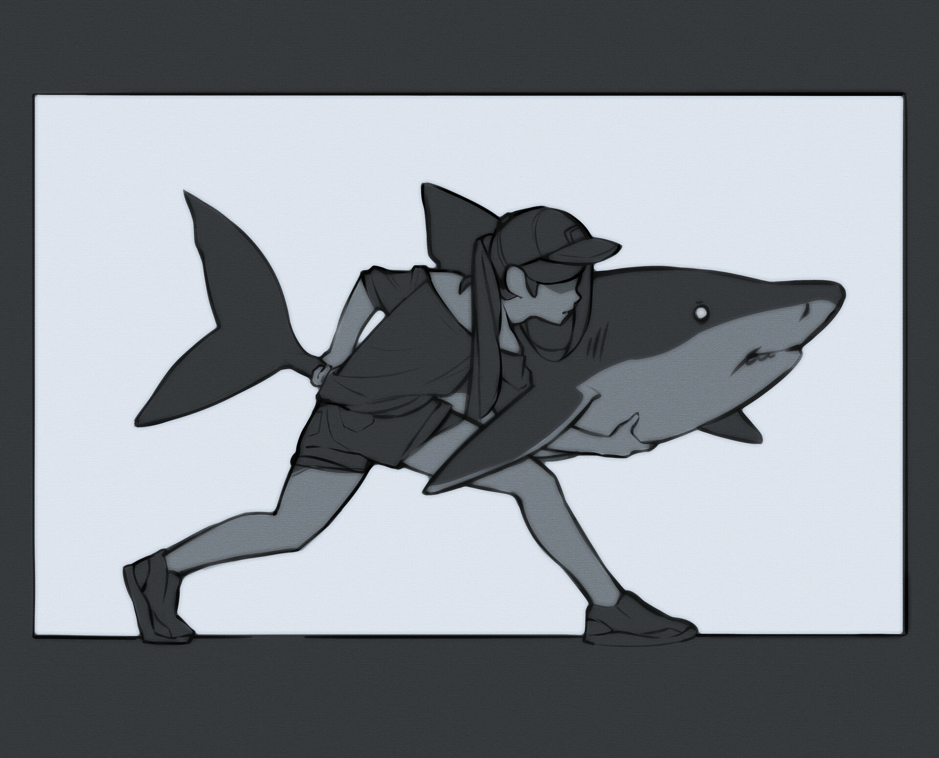 ArtStation - Shark Attack