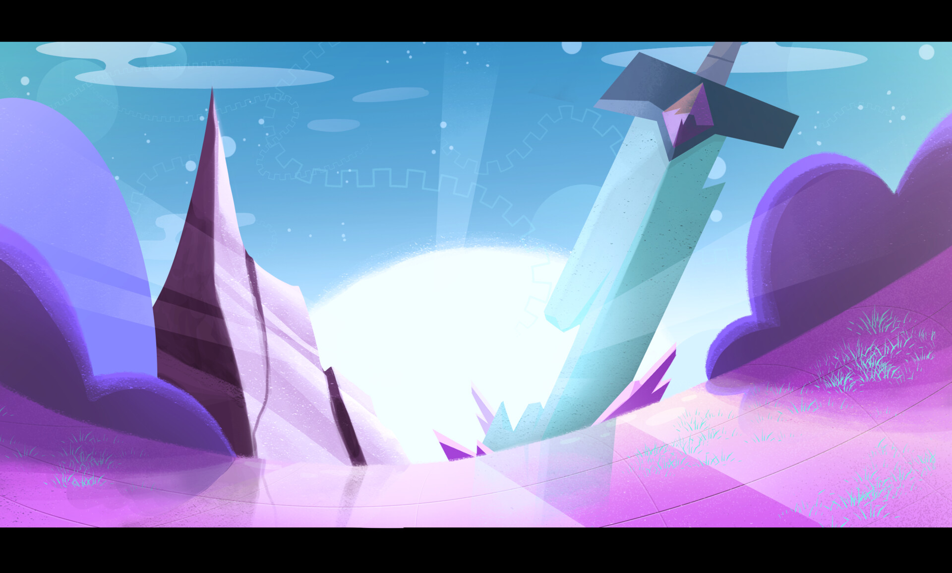 ArtStation - Sword Ruins Neptunia