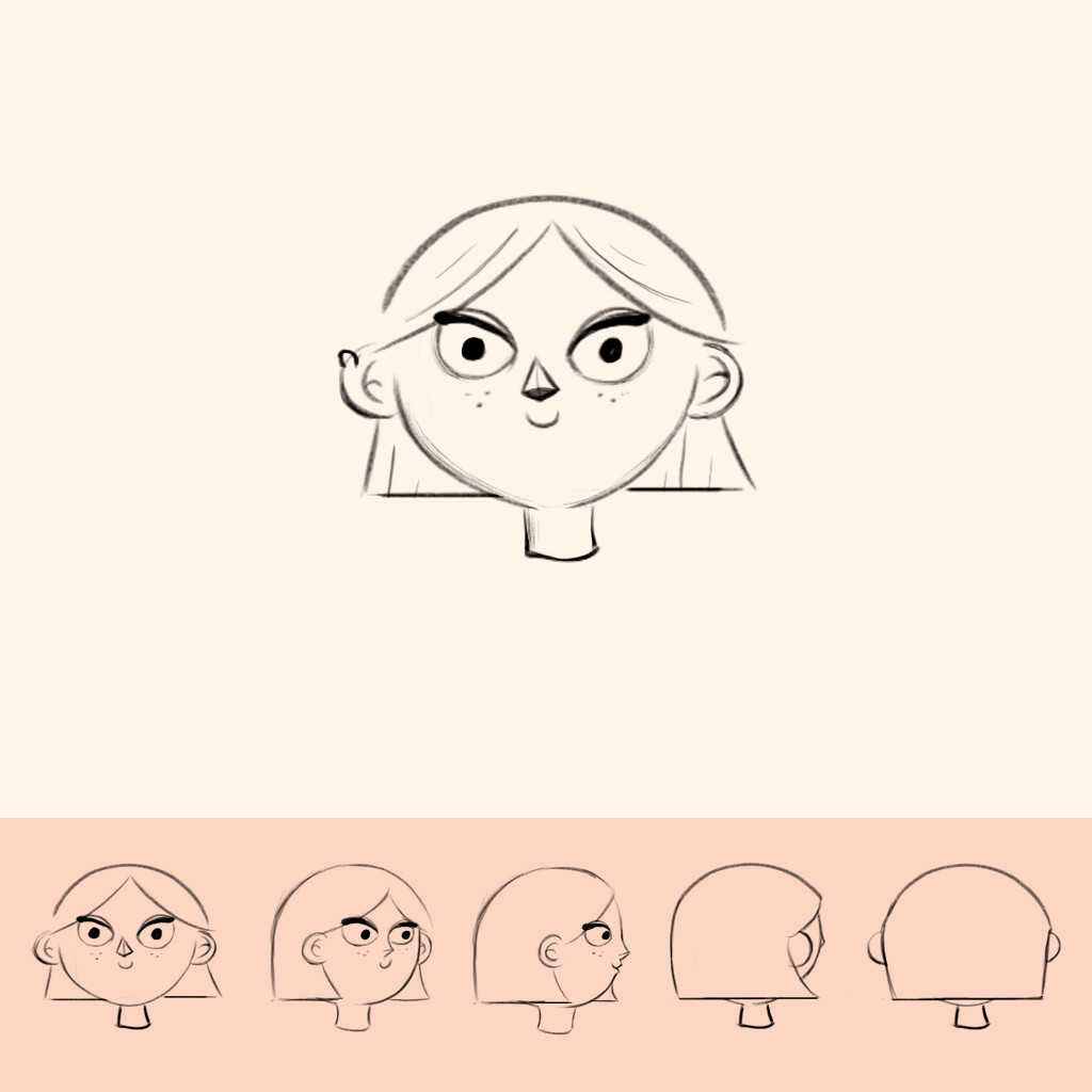 ArtStation - Turnaround - Face