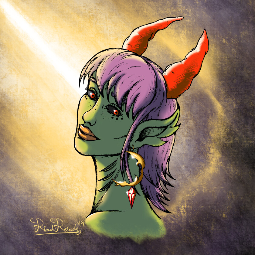 ArtStation - Demon Portrait Series - 004