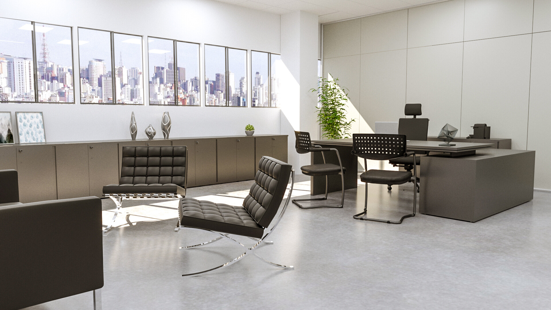 ArtStation - CGI - OFFICE CLEAN