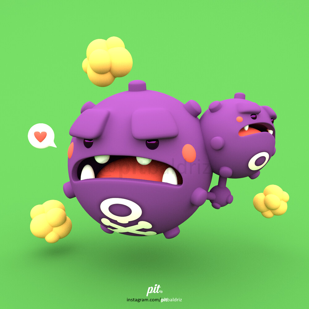 ArtStation - Weezing