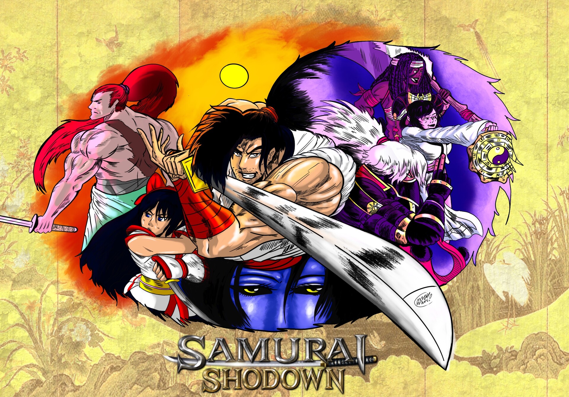 ArtStation - Samurai Shodown 2019