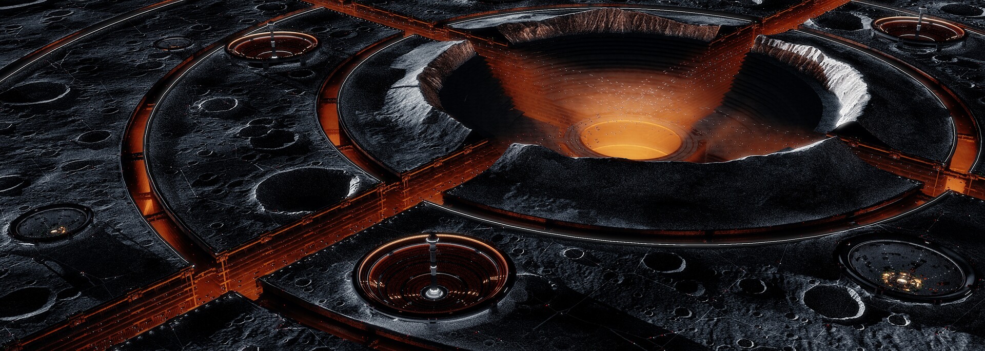 ArtStation - Lunar Base - Concept