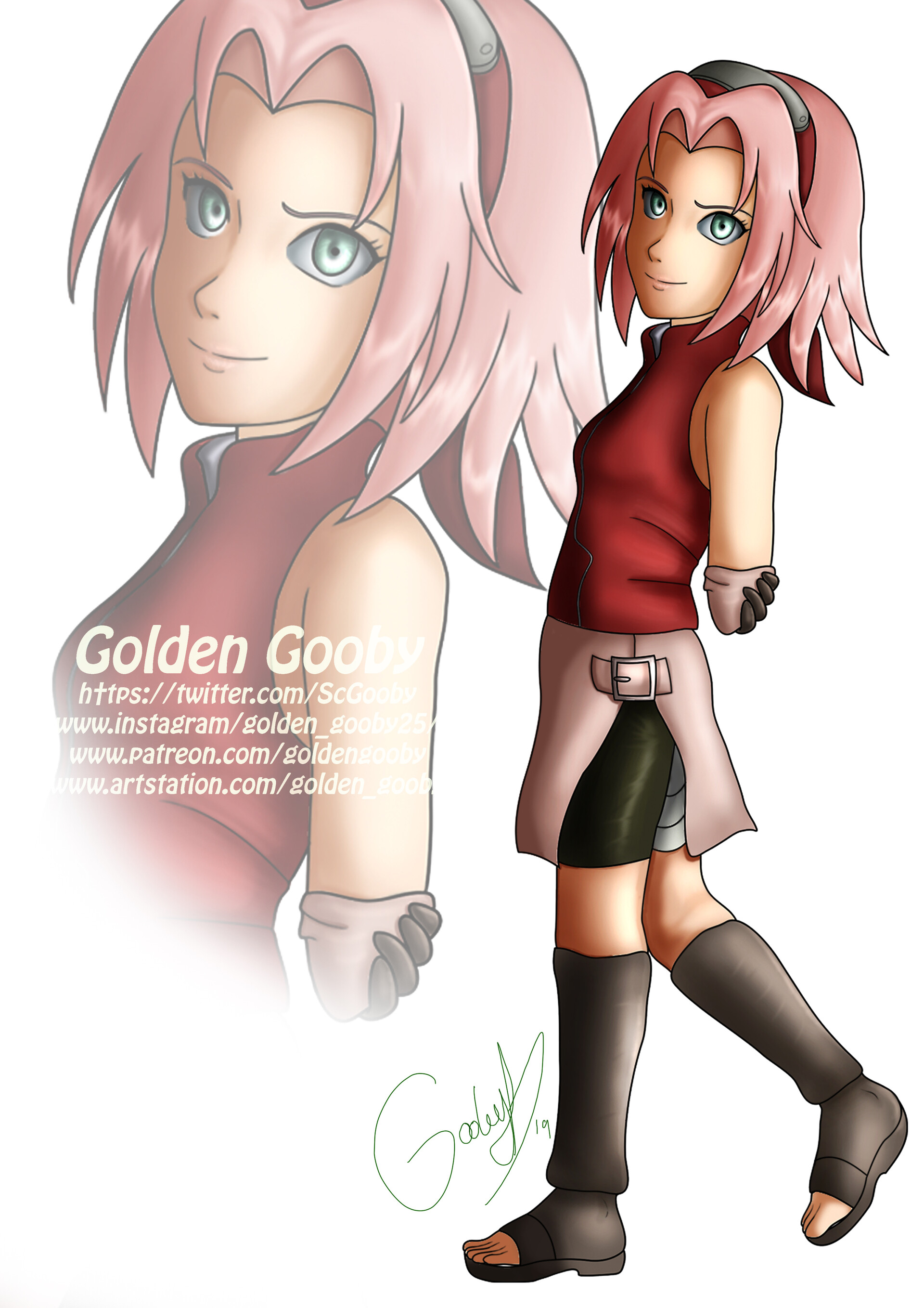 ArtStation - Sakura Haruno