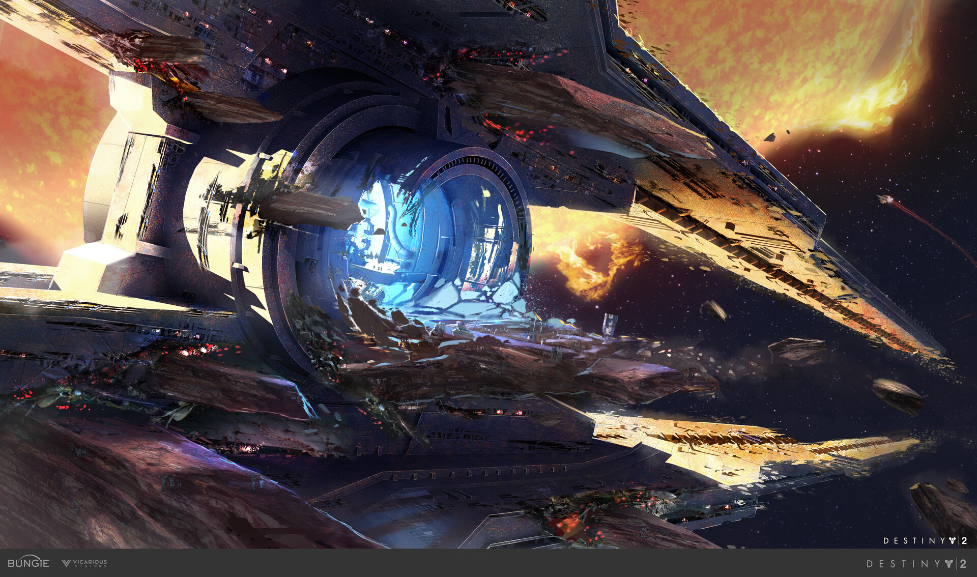 ArtStation - Destiny 2 Exploration Derelict