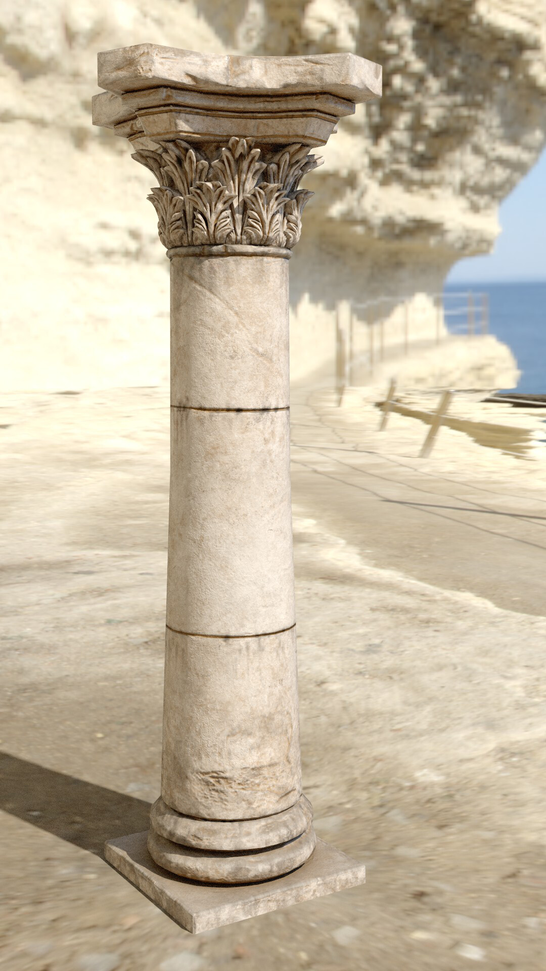 ArtStation - Greek Column
