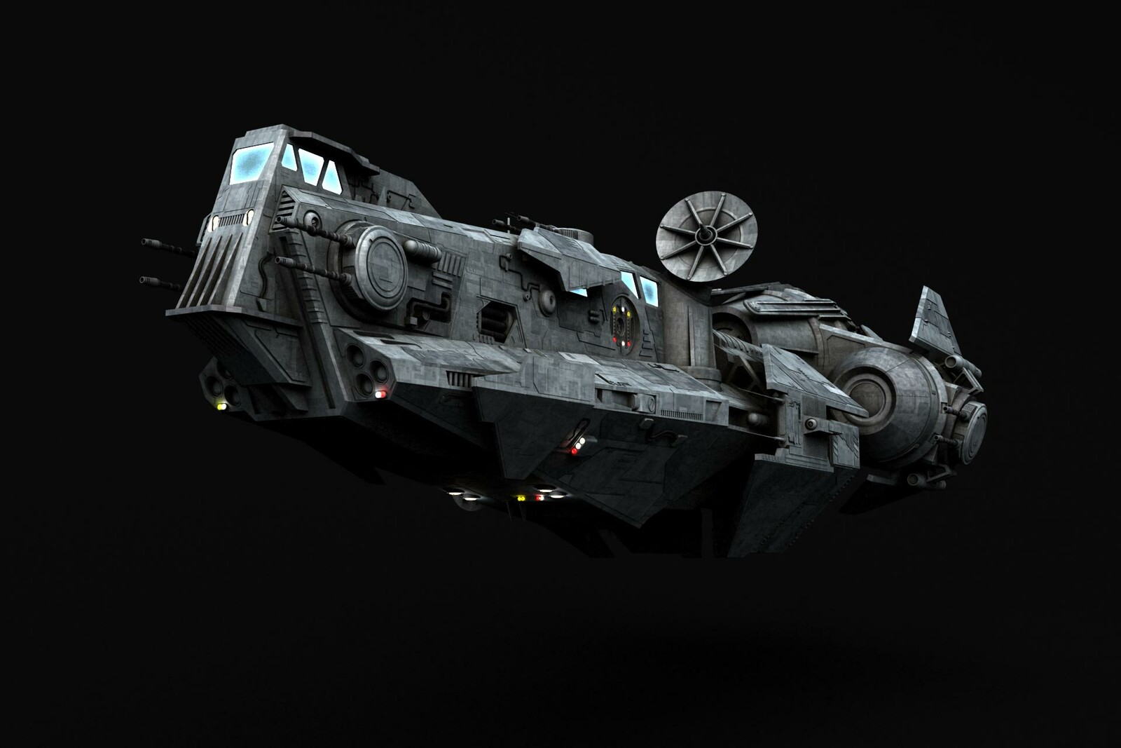 Alexander Ivanov - Galactic Empire Thranta-class corvette
