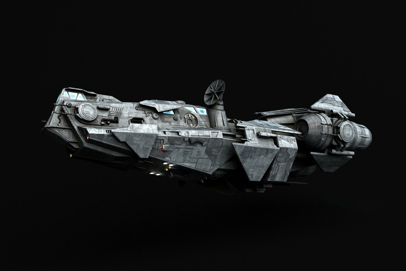 Alexander Ivanov - Galactic Empire Thranta-class corvette