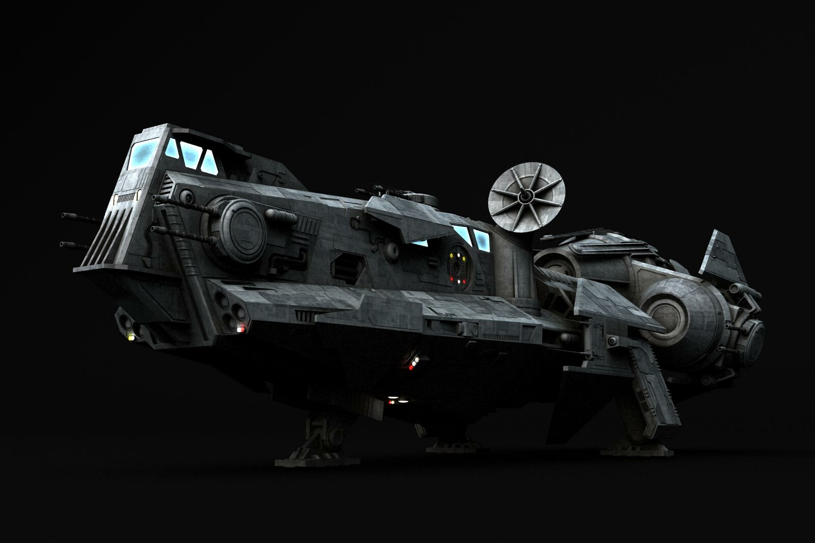 Alexander Ivanov - Galactic Empire Thranta-class corvette