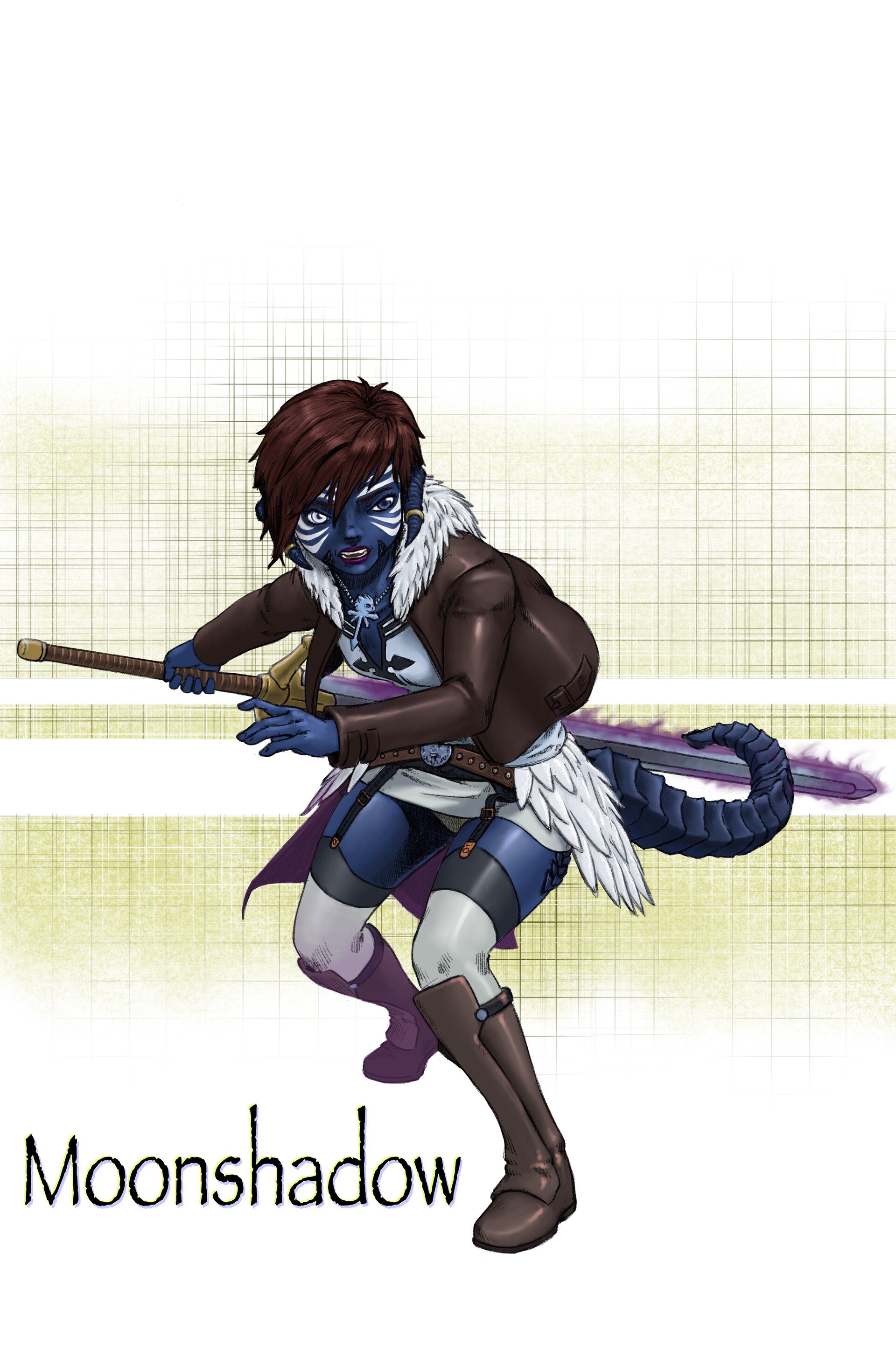 ArtStation - Moonshadow, Arc le Joan