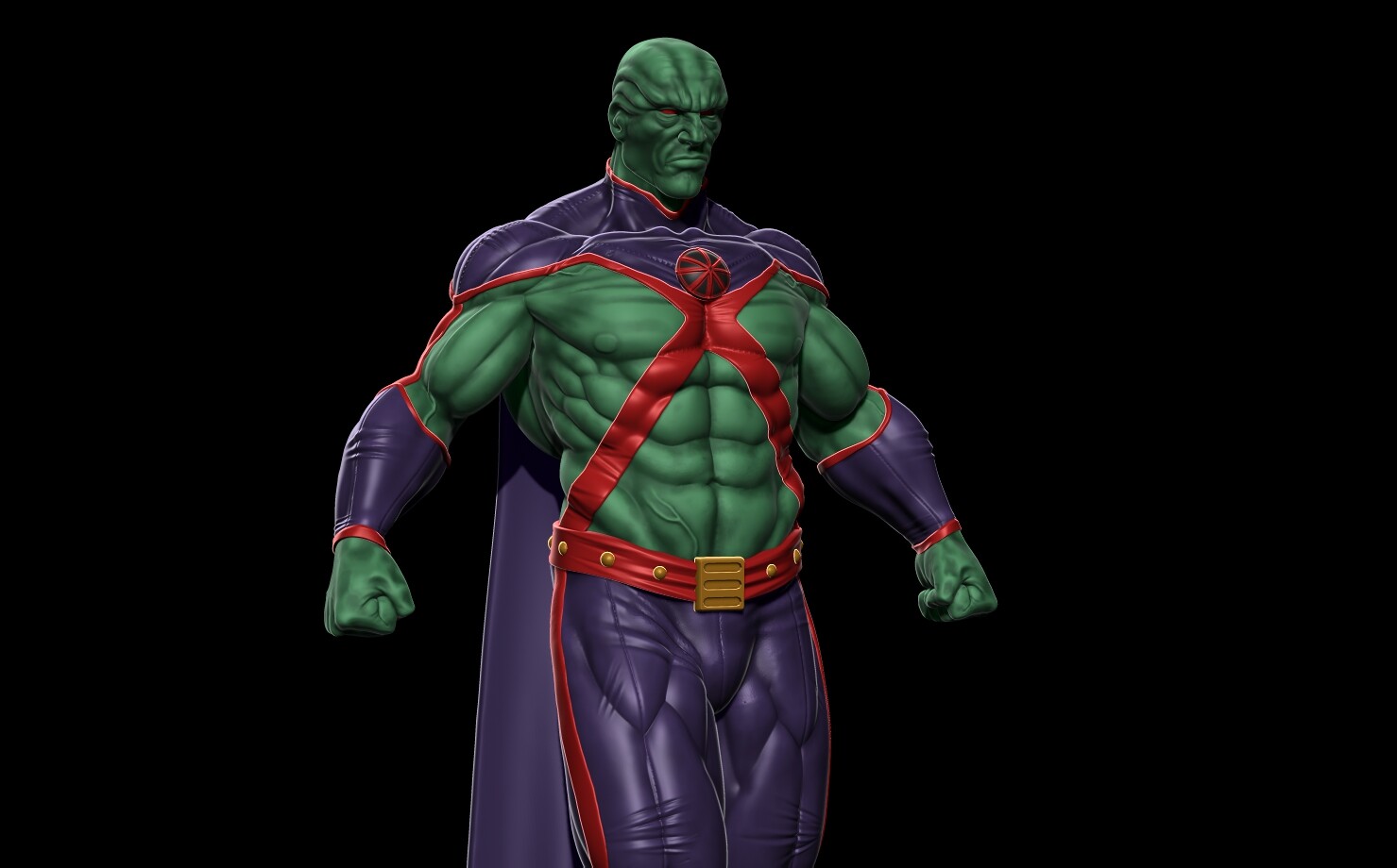 ArtStation - Martian manhunter