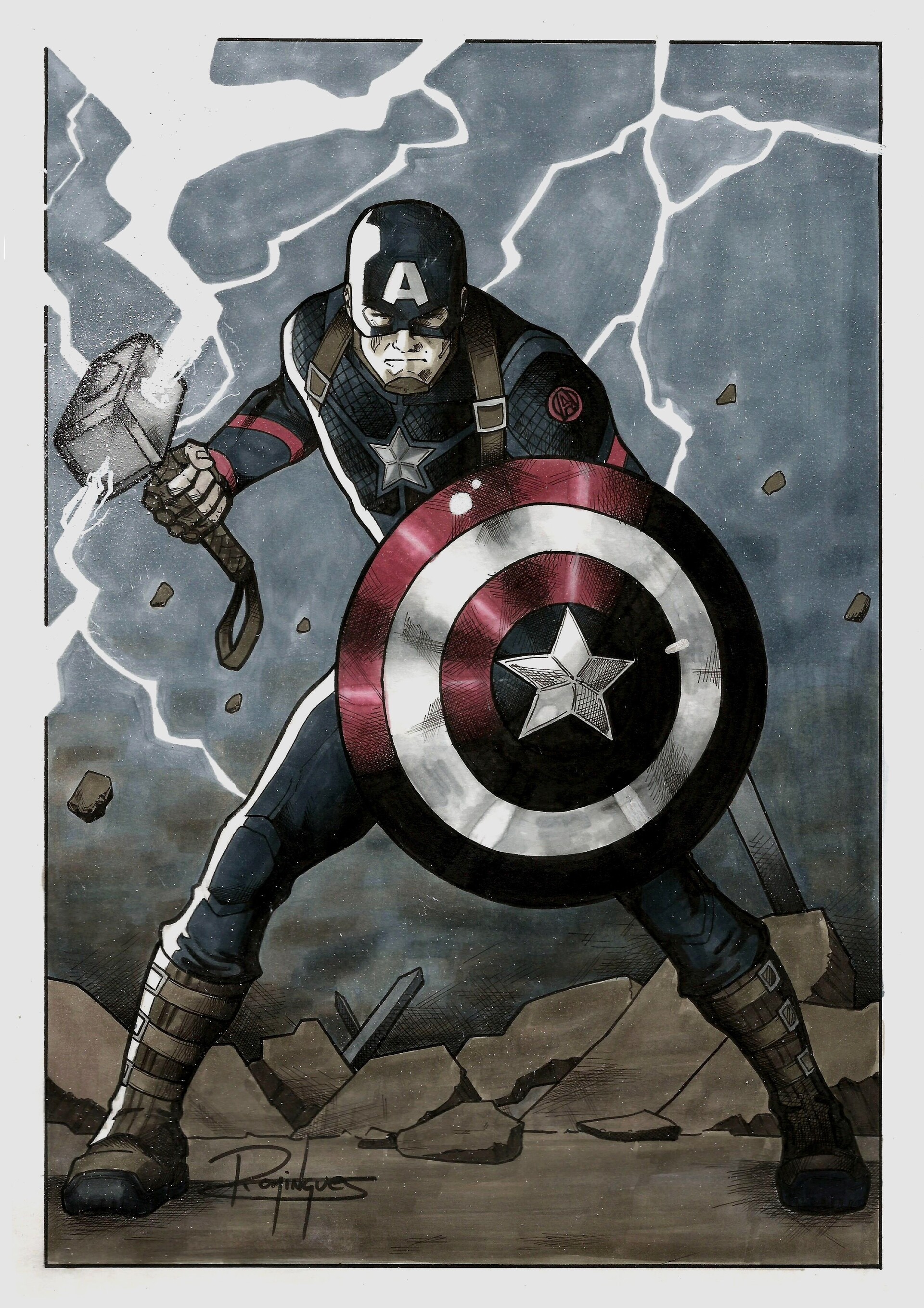 ArtStation - Captain America