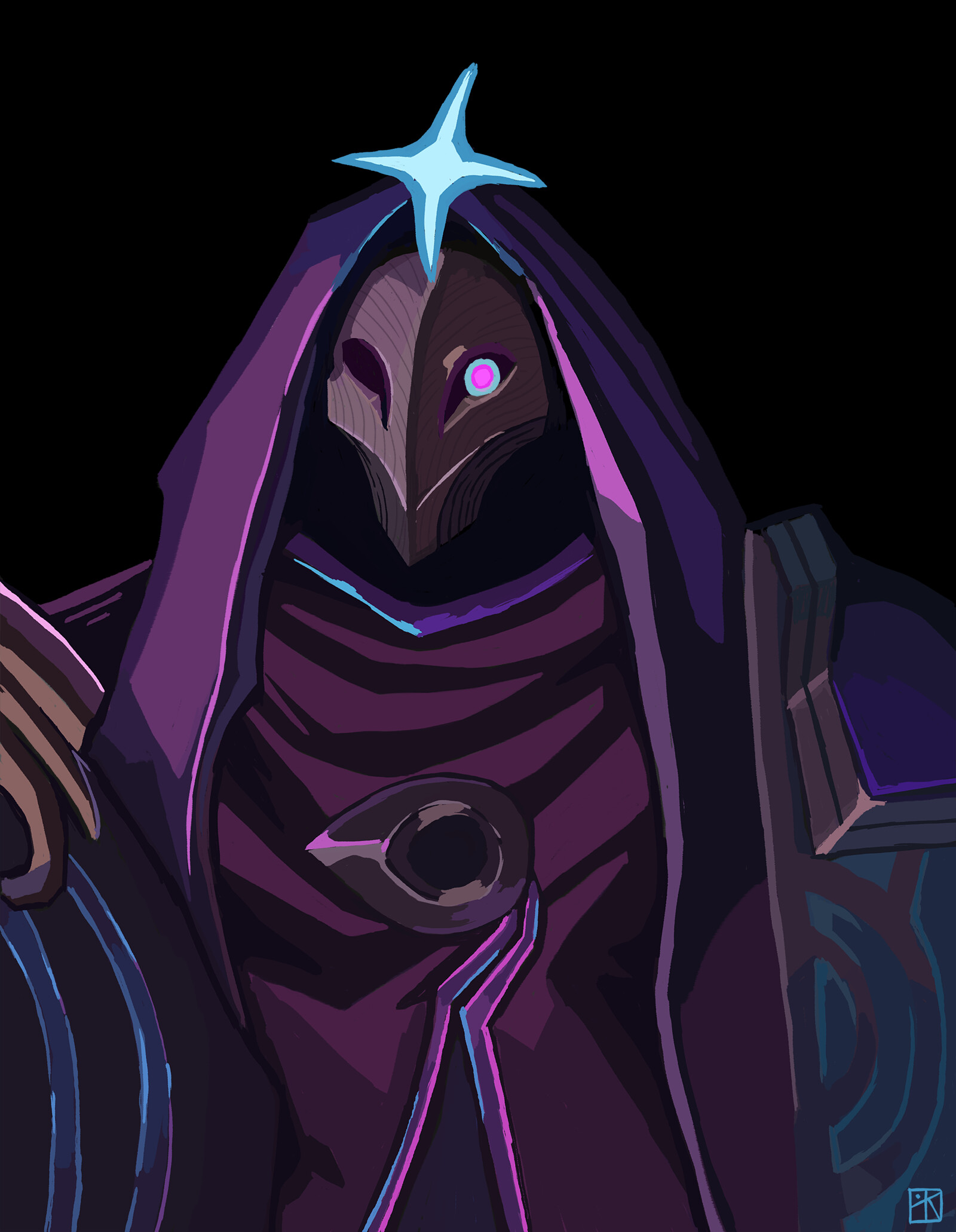 ArtStation - Dark cosmic jhin fanart