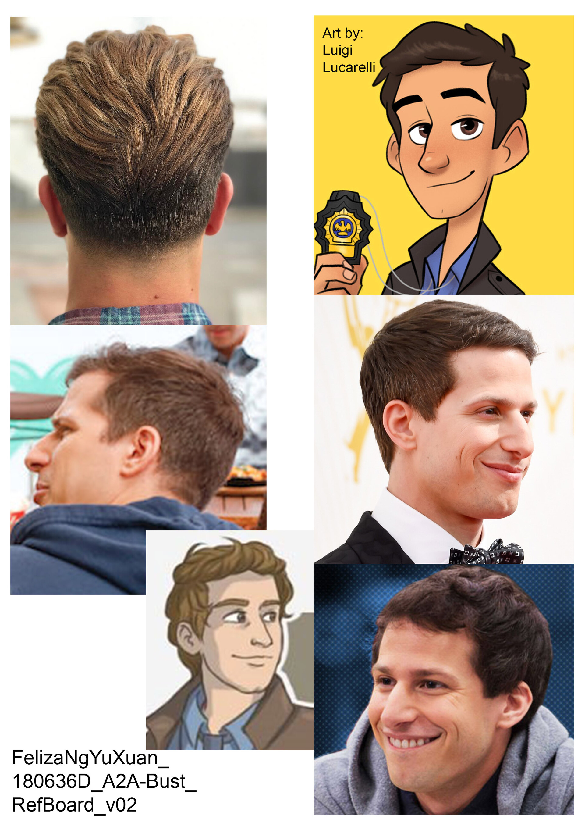 how to draw jake peralta