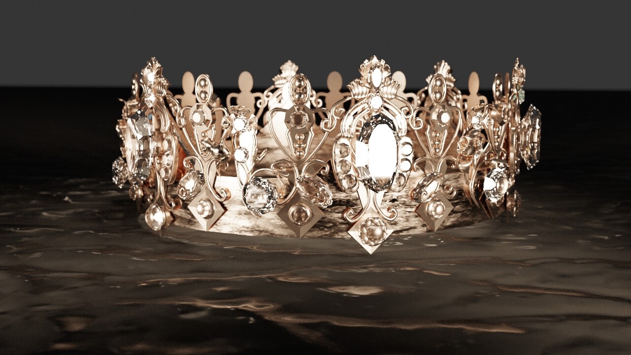 ArtStation - crown (work to order)