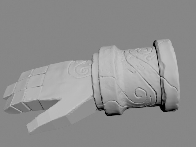 Callum Scrivens - HellBoy Arm