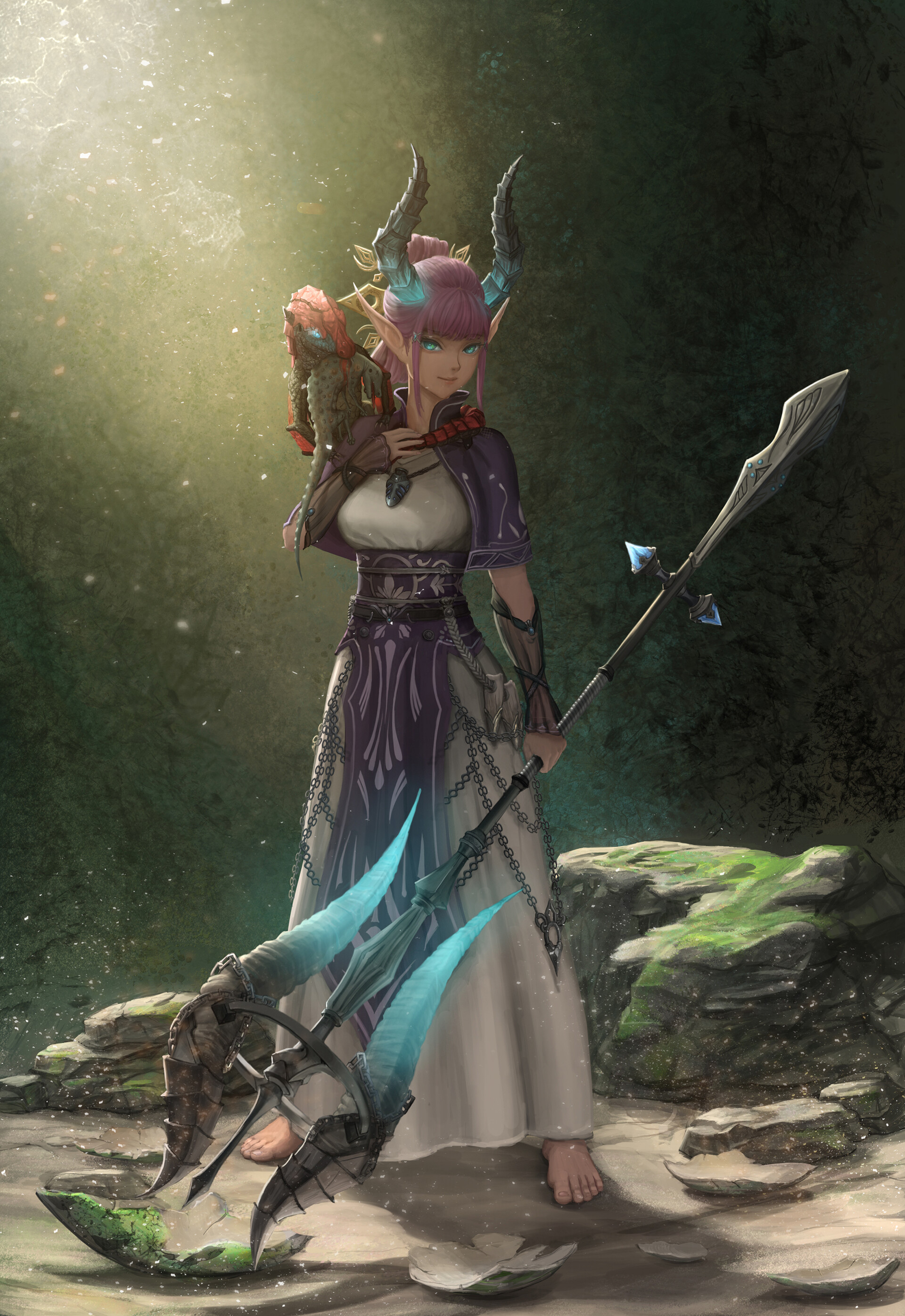 ArtStation - Dragon keeper