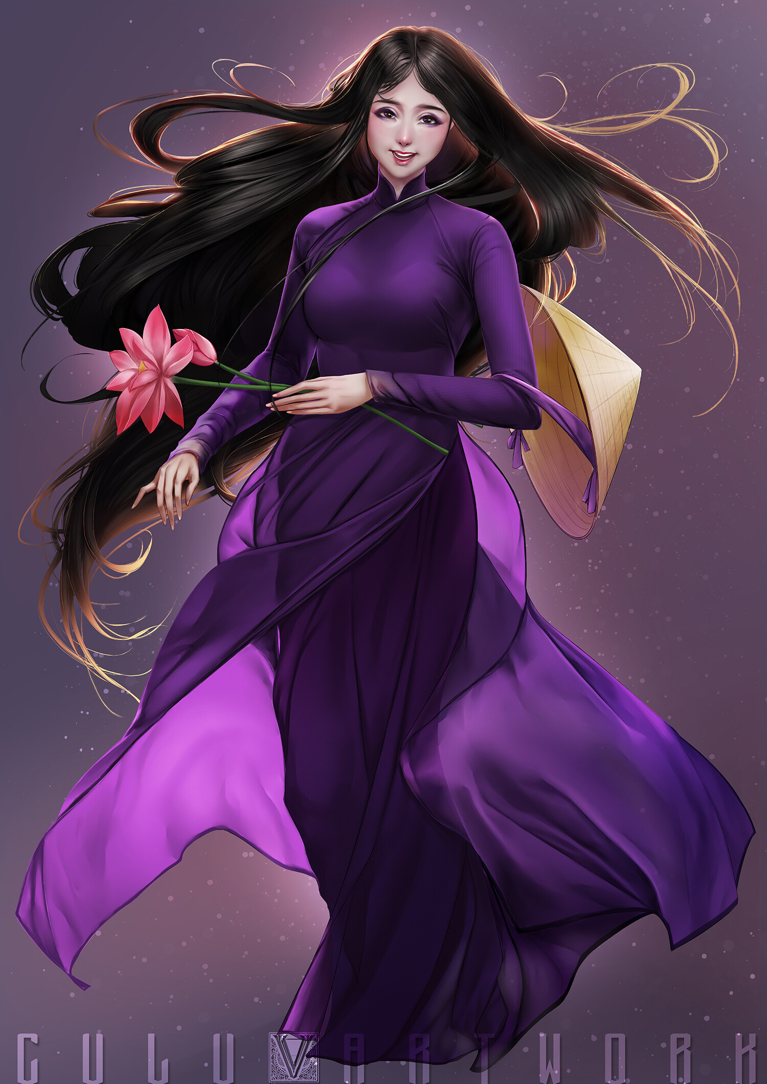 CuLu Artwork - Aodai Viet Nam