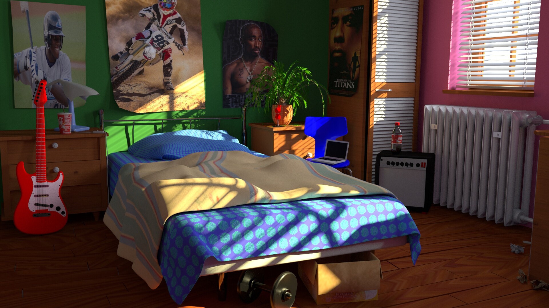 ArtStation - Lighting, Texturing and Rendering