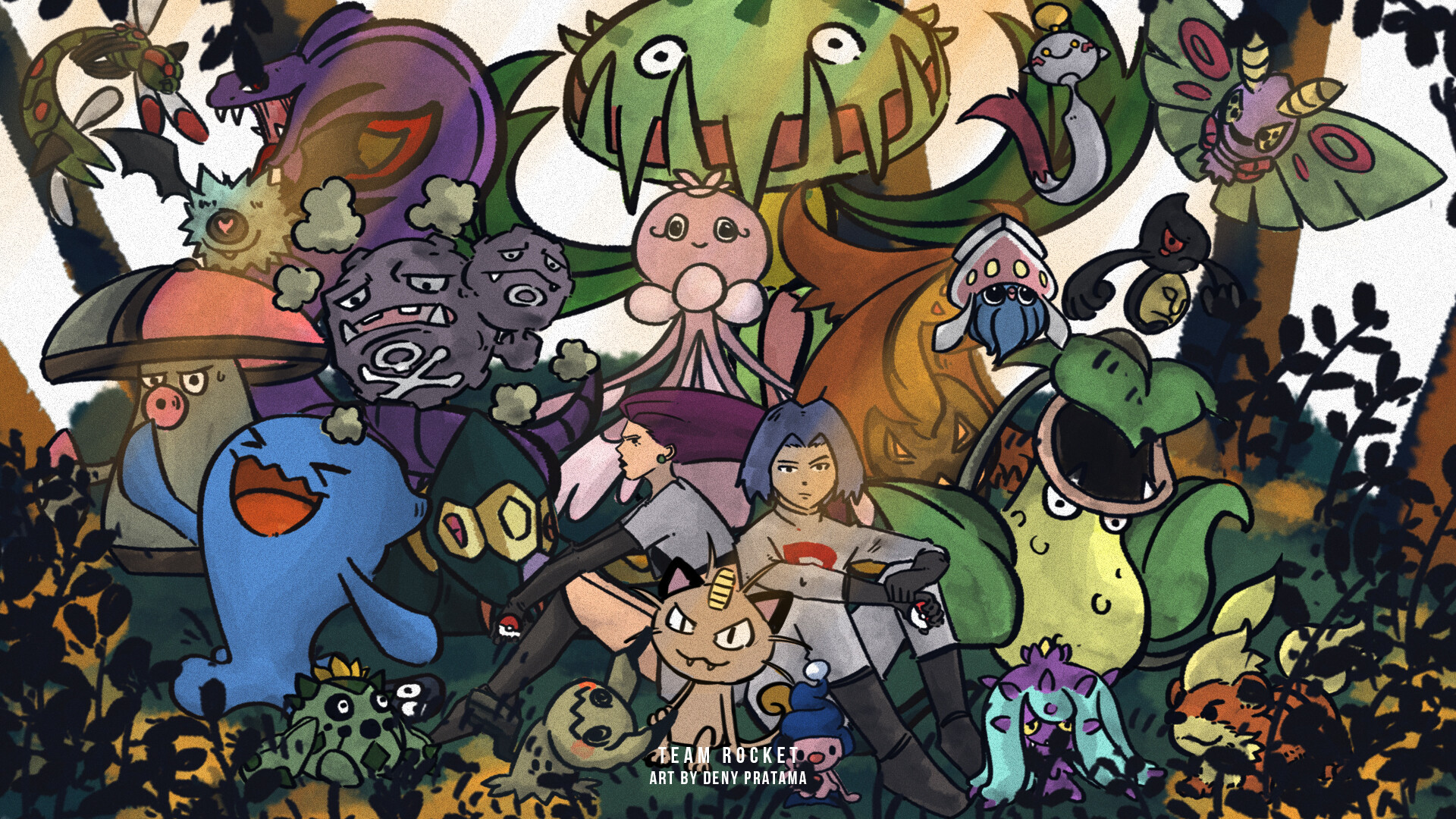 ArtStation - Team Rocket!