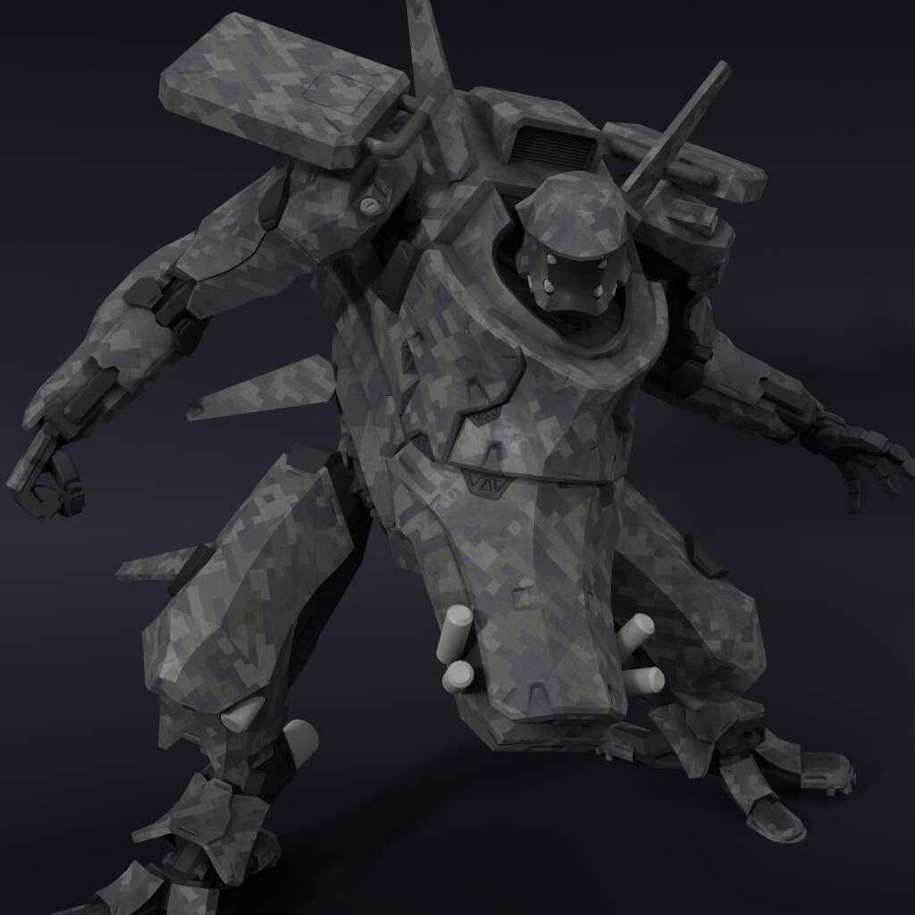 ArtStation - Mechsuit VAL-3