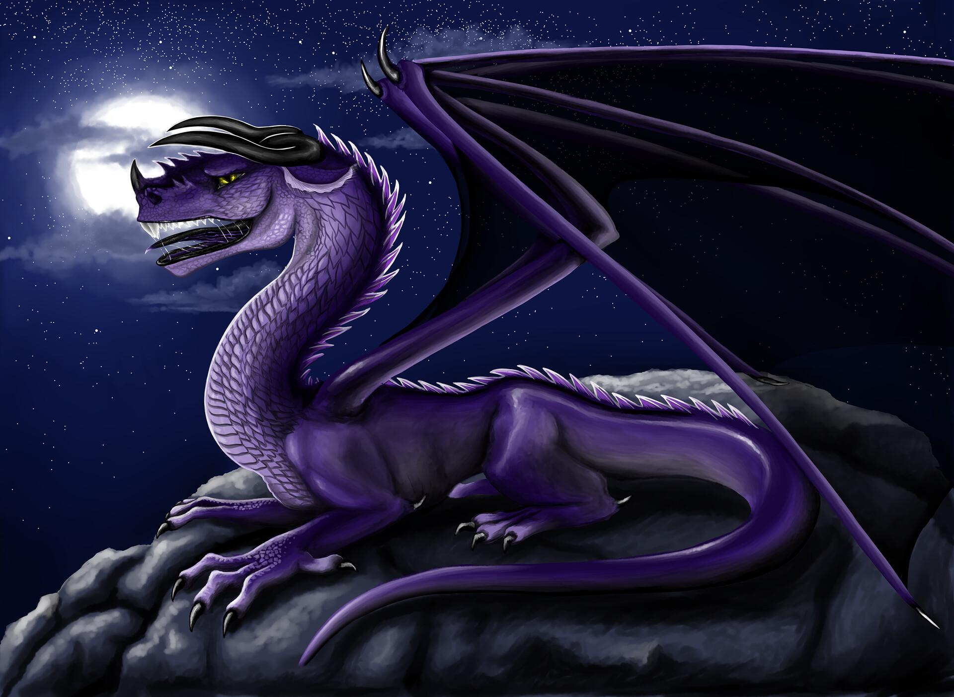 ArtStation - Moonlight Drake