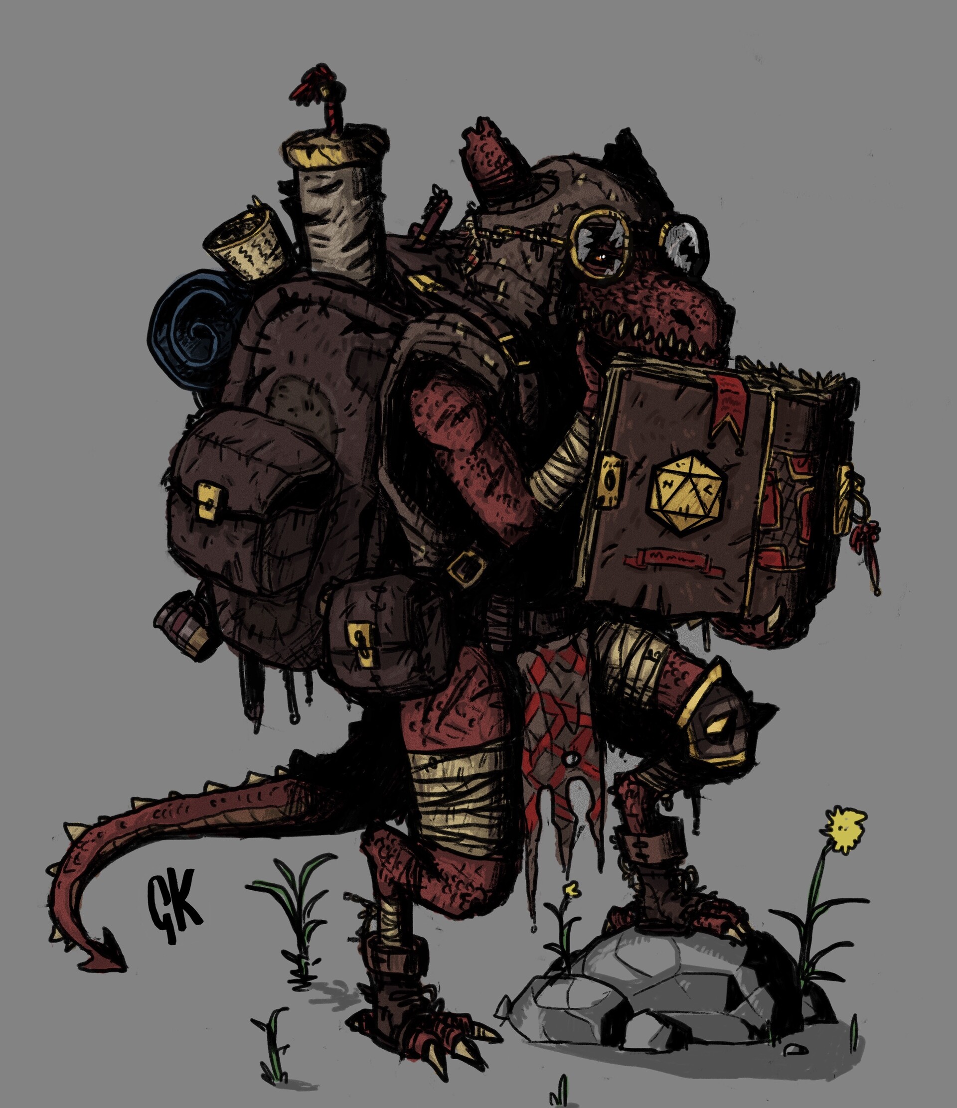 ArtStation - Gabdash, Kobold Wizard