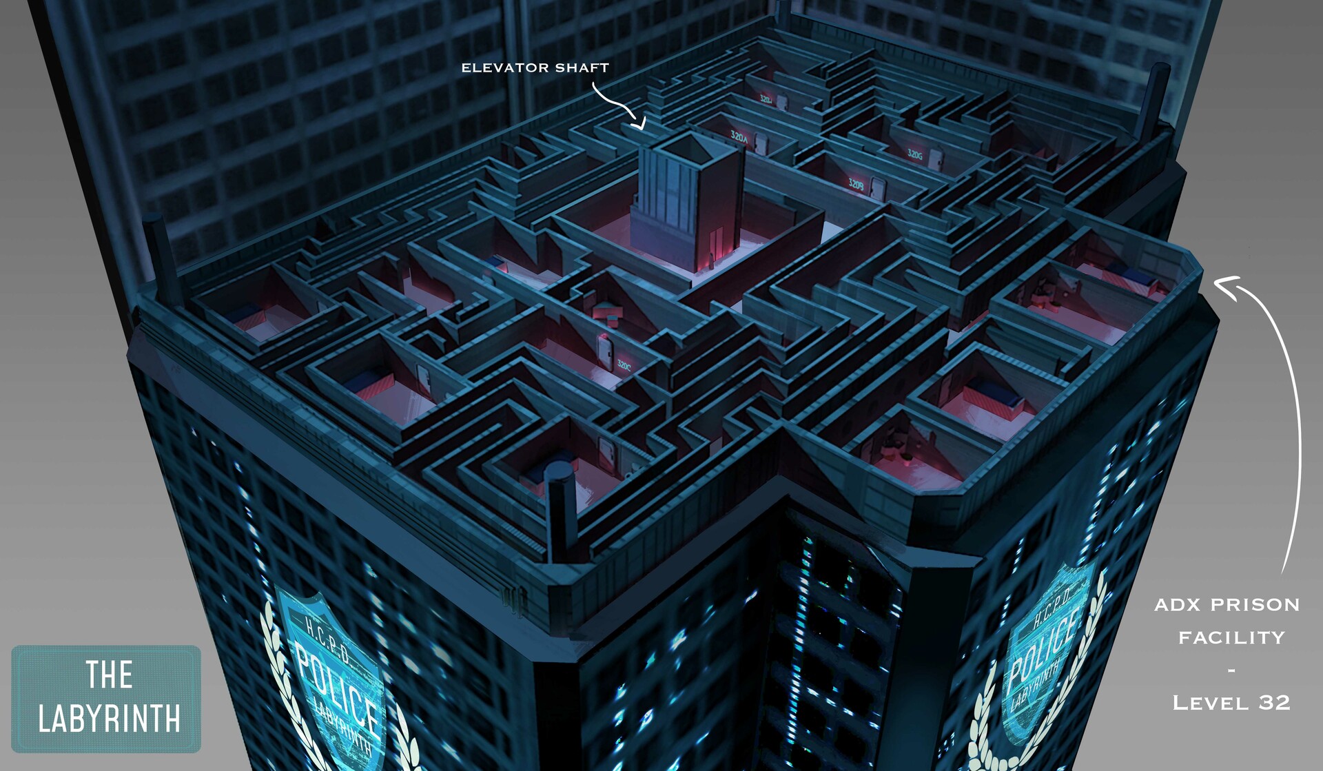 ArtStation - Heraklion 2147 - The Labyrinth