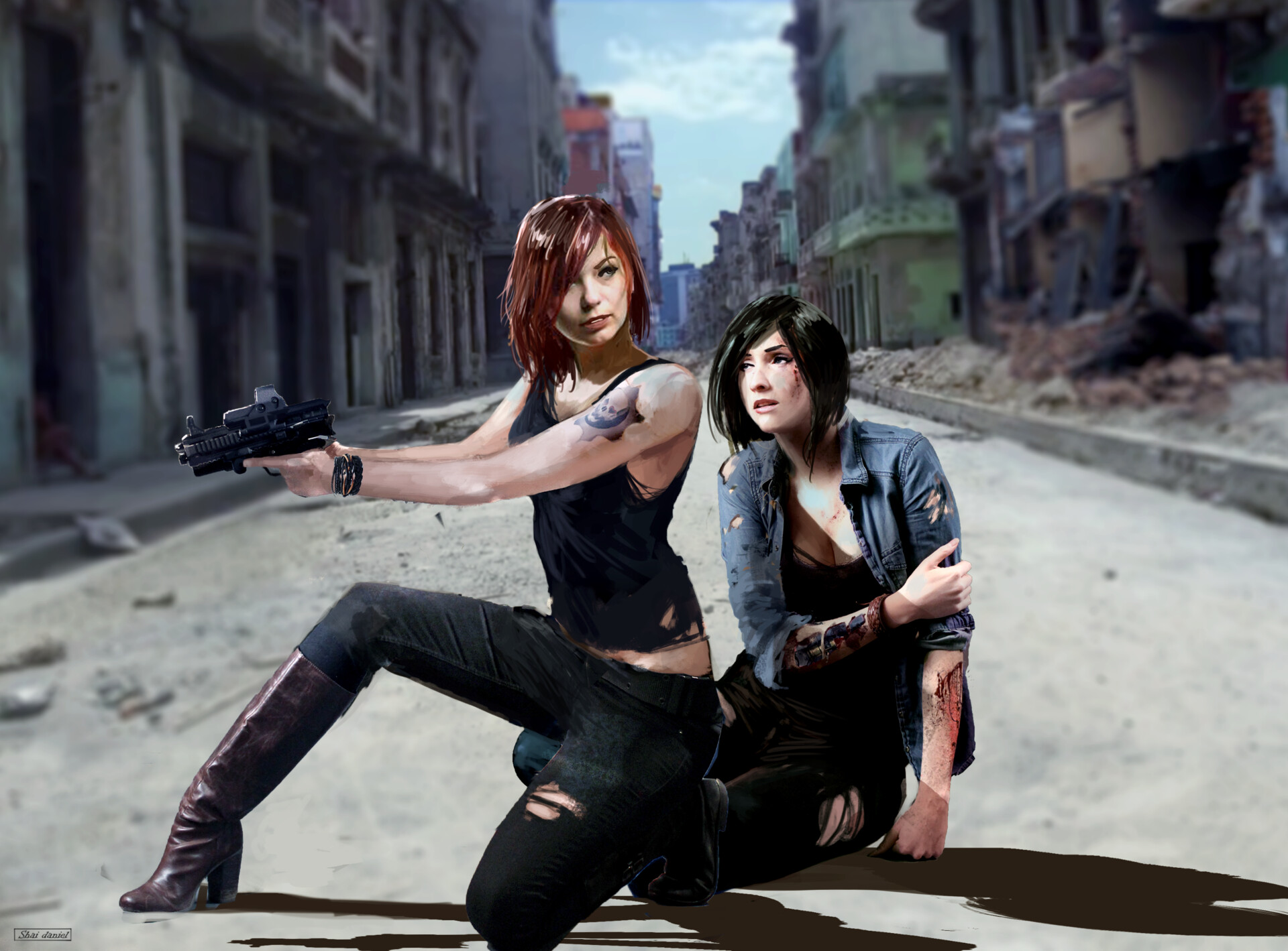 ArtStation - Hot zone