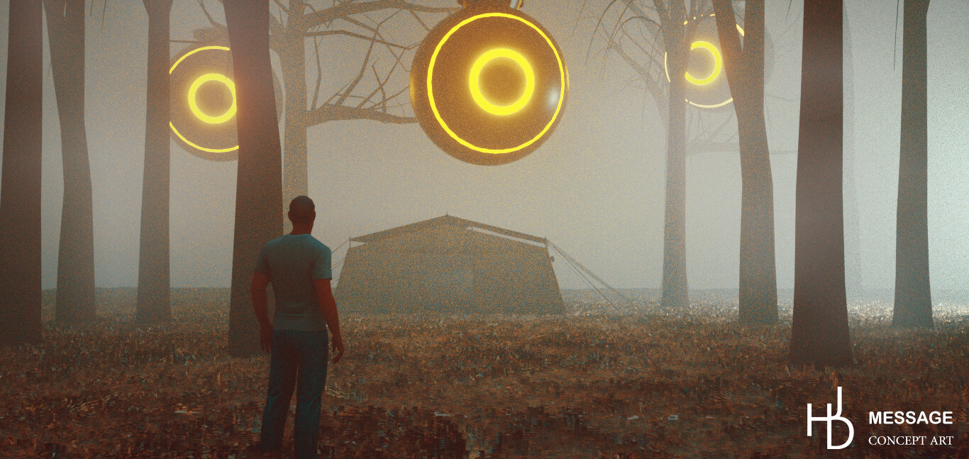 ArtStation - A message - concept art