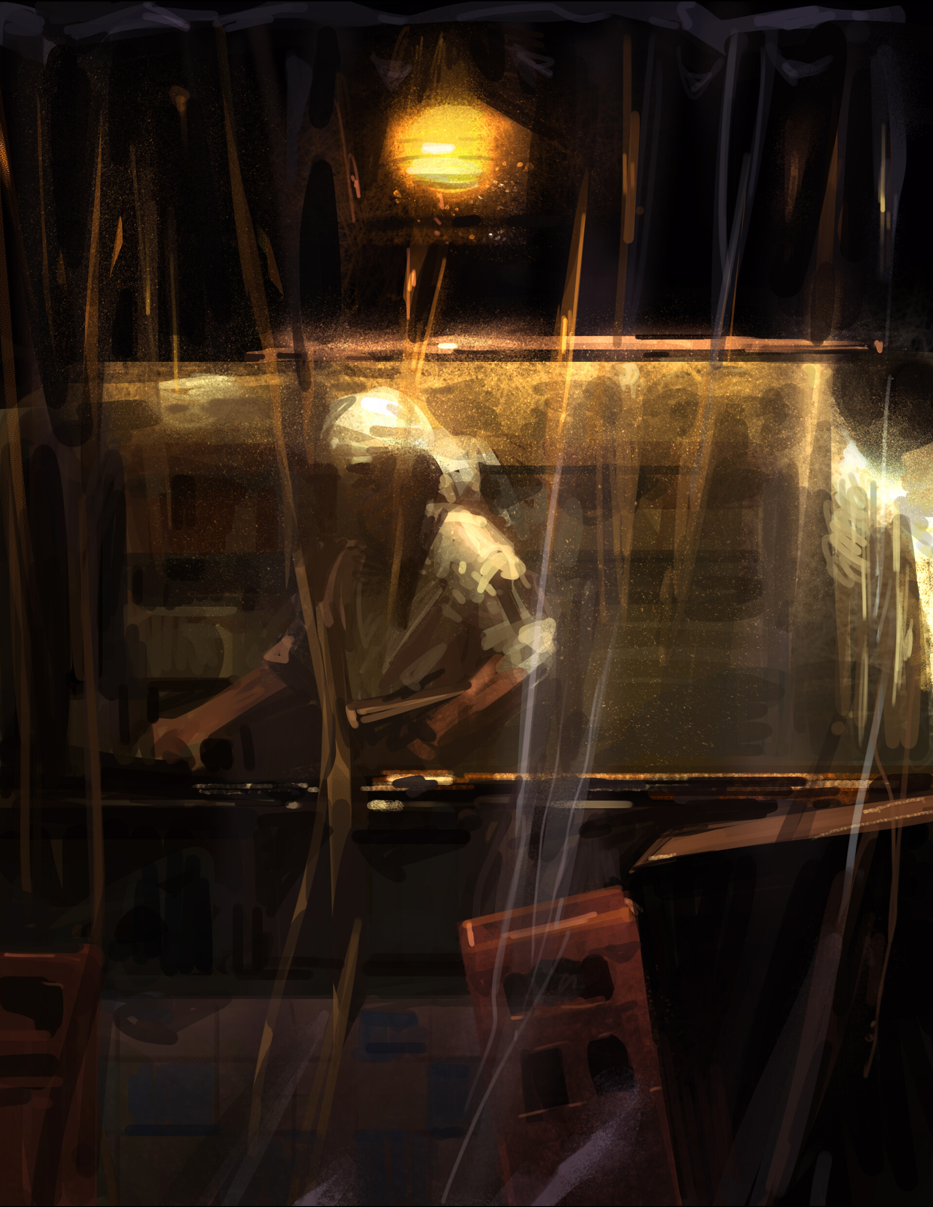 ArtStation - raining barbecue