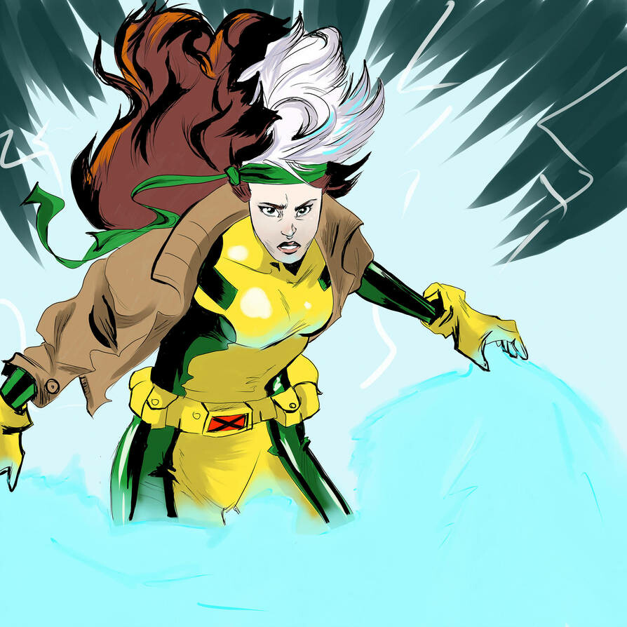ArtStation - X men Rogue
